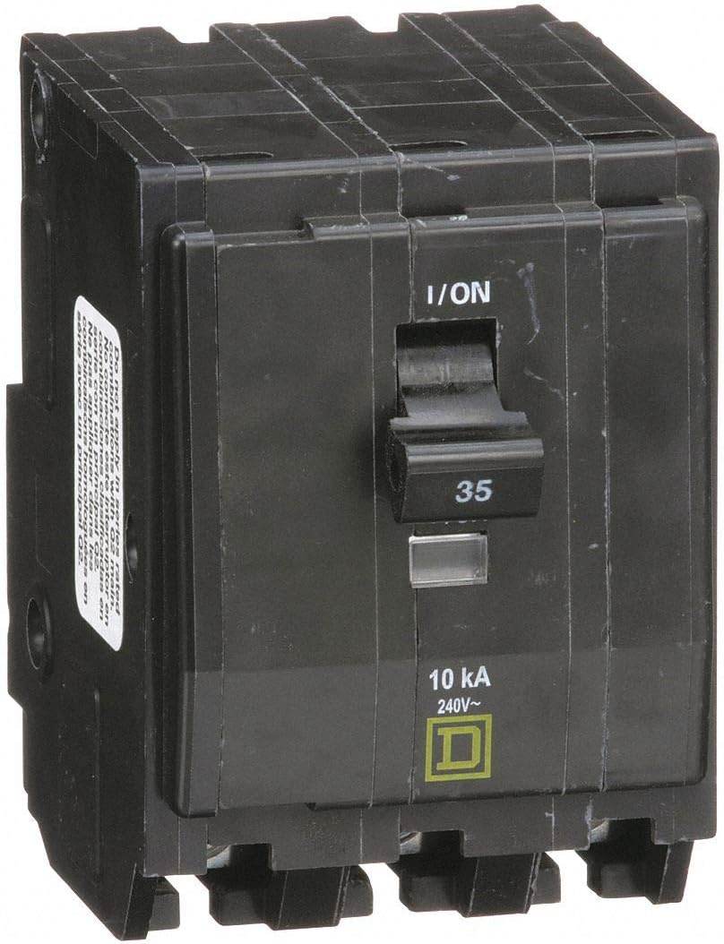 SCHNEIDER ELECTRIC Miniature 240-Volt 80-Amp QO380 Molded Case Circuit ...