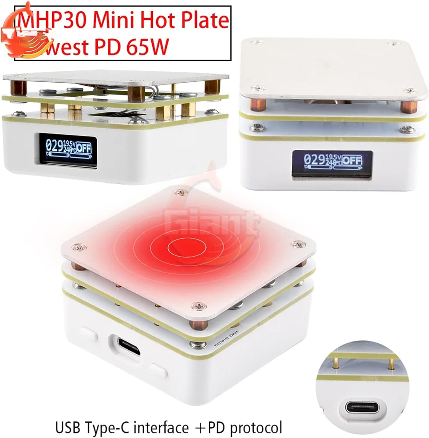 PD65W Mini Hot Plate Digital Soldering Preheating Philippines | Ubuy
