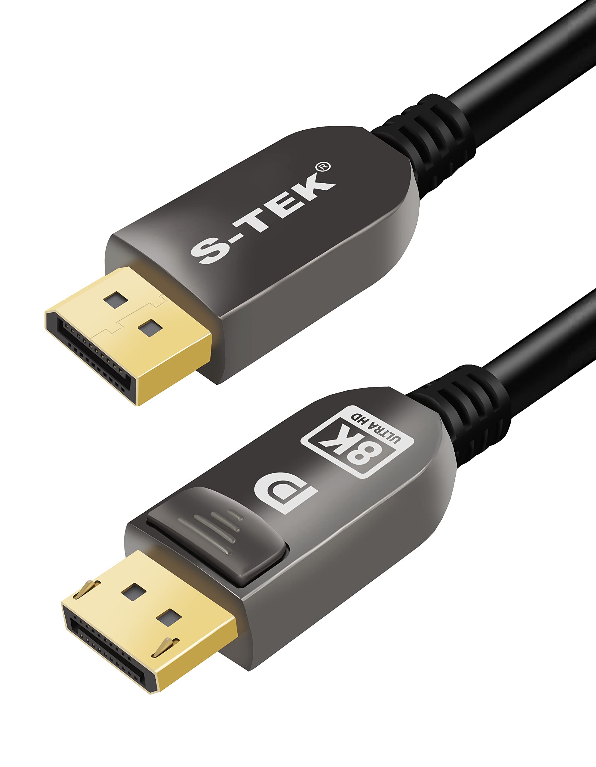 S-TEK 8K DisplayPort Ultra HD Cable [1M/3 Ft.]| DP Cable Male to Male ...