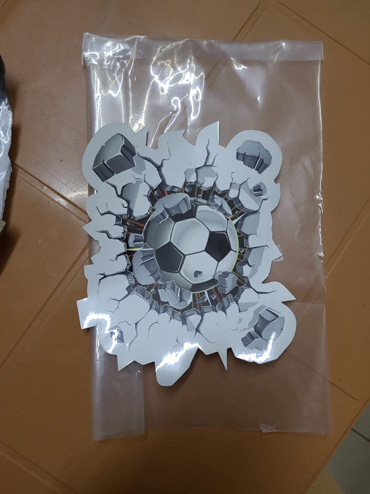 SIGNOOGLE 2PCs Dynamic Creative Football autographic Printed Laminated ...