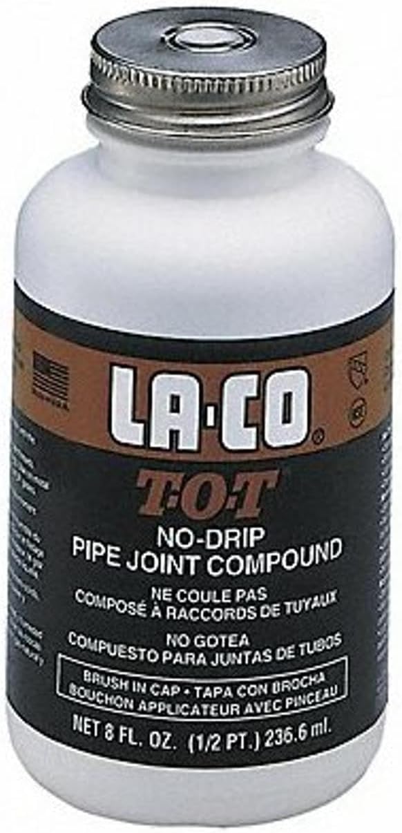 Amazon.com: T-O-T Pipe Thread Compounds - 1/2 pt bic t-o-t pipe-joint ...
