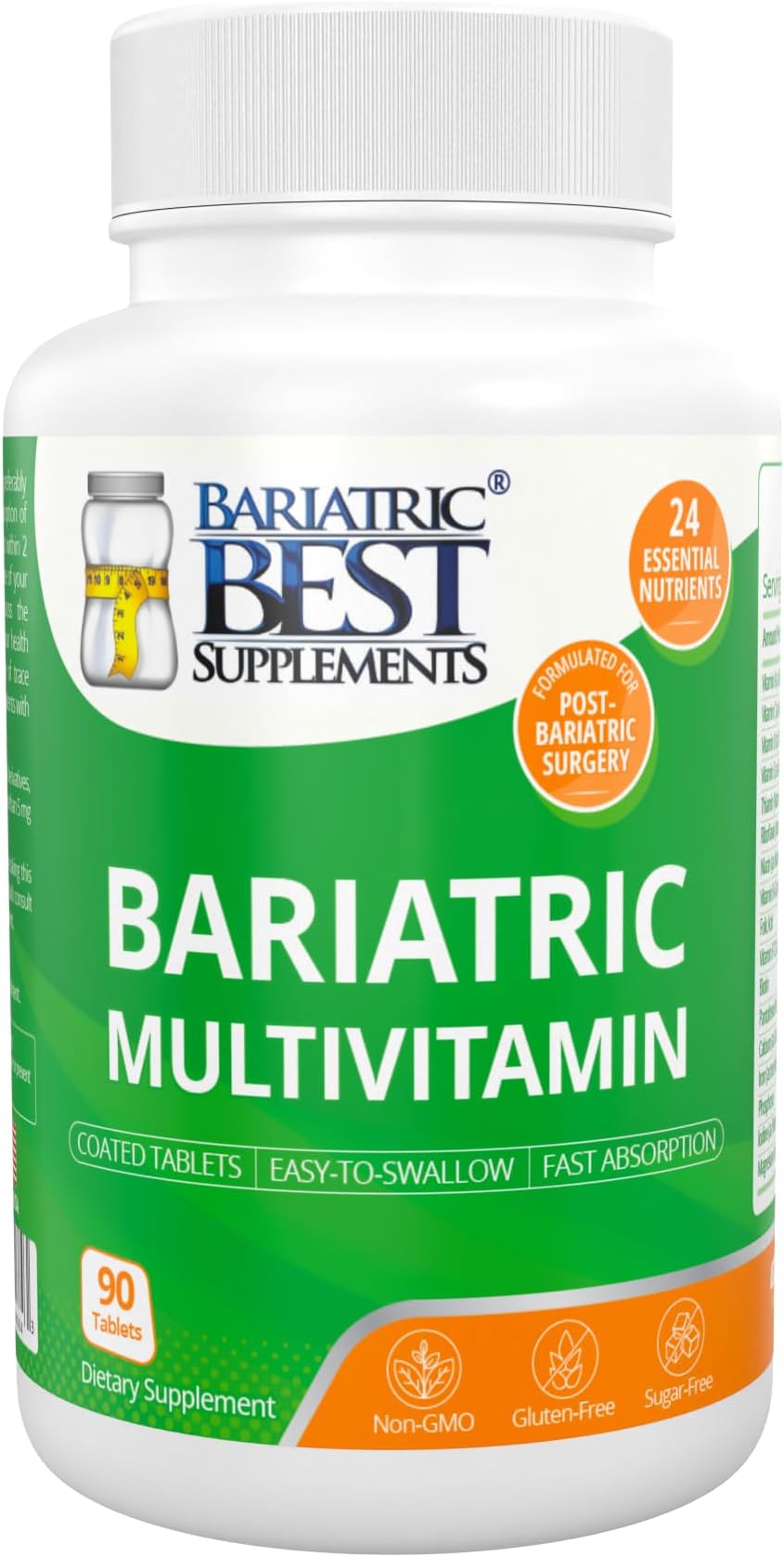 Amazon.com: Bariatric Multivitamin with Iron for Post-Gastric Bypass ...