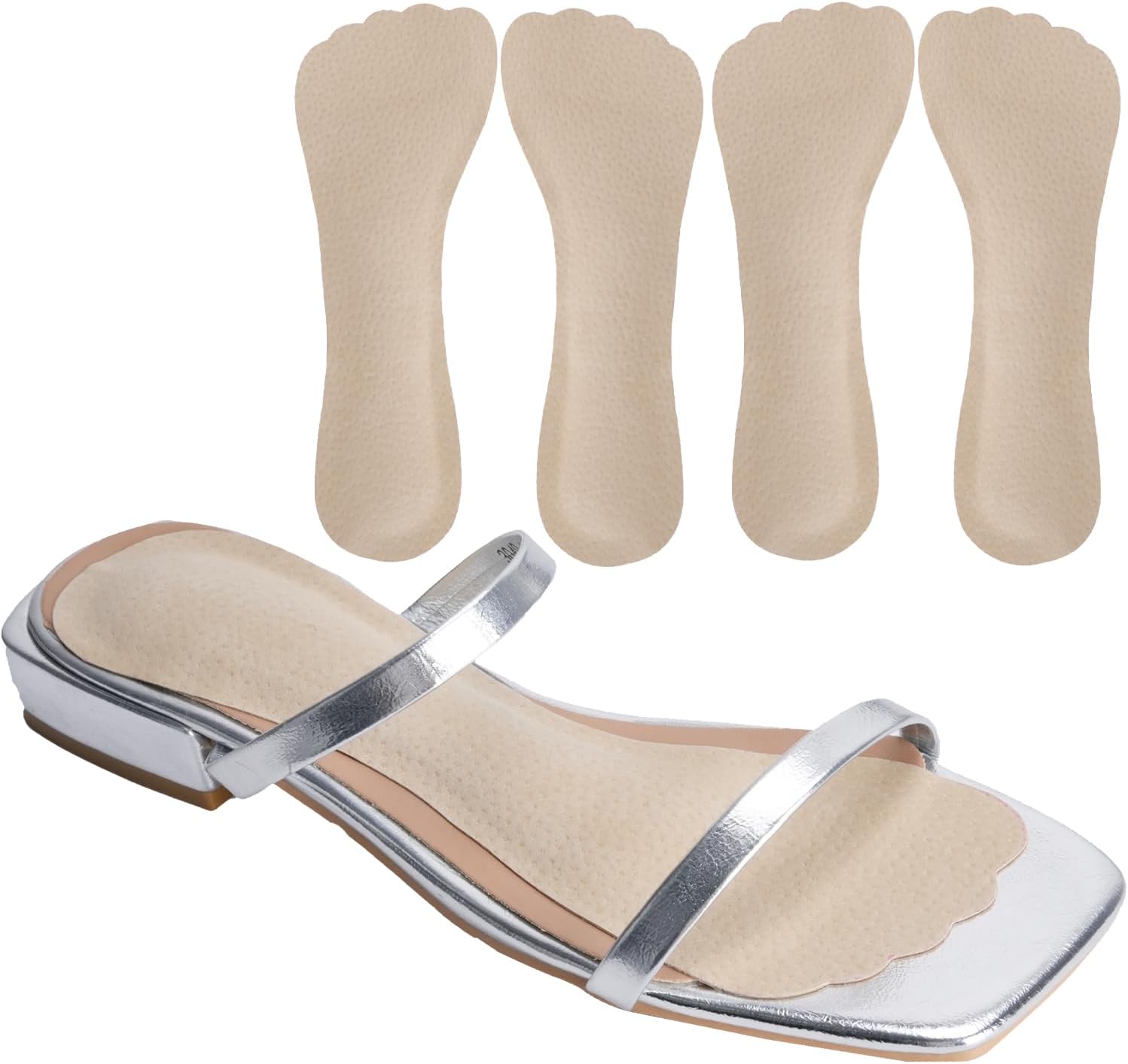 Amazon.com: 2 Pairs High Heel Inserts Women, Self-Adhesive Gel Sandal ...