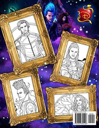 Descendants 3 Coloring Book: Jumbo Descendants 3 Coloring Book - Want ...