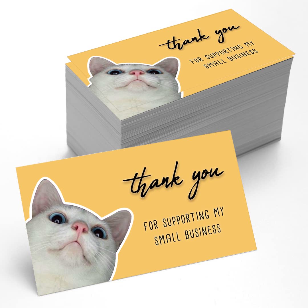 Printable Thank You With Cats Thank You Cat Linocut Card | Winter