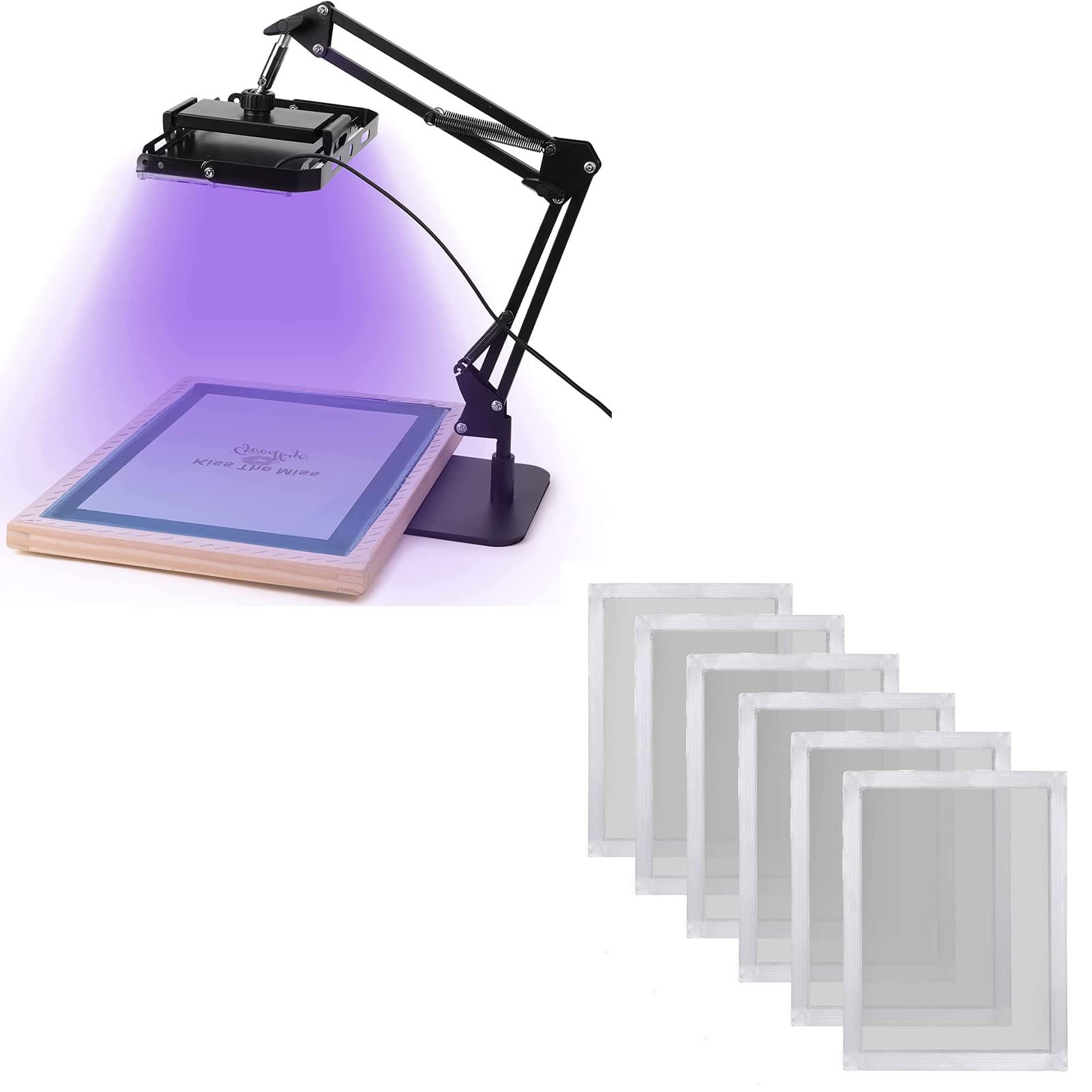 Amazon.com: Caydo 50W LED Exposure Unit for Screen Printing, UV Screen ...