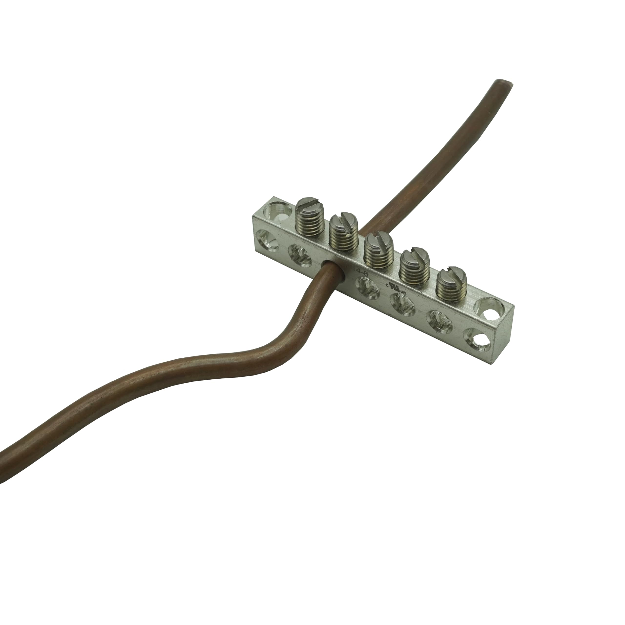 Snapklik.com : UL Certified Ground Bar Kit, Max Wire Dia 4 AWGAluminum ...