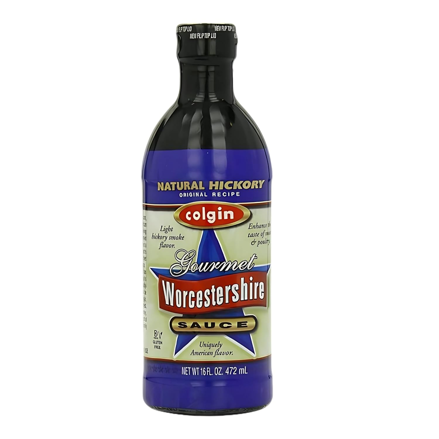 Colgin Hickory Flavored Worcestershire Sauce (16 oz) for Home Cooks ...