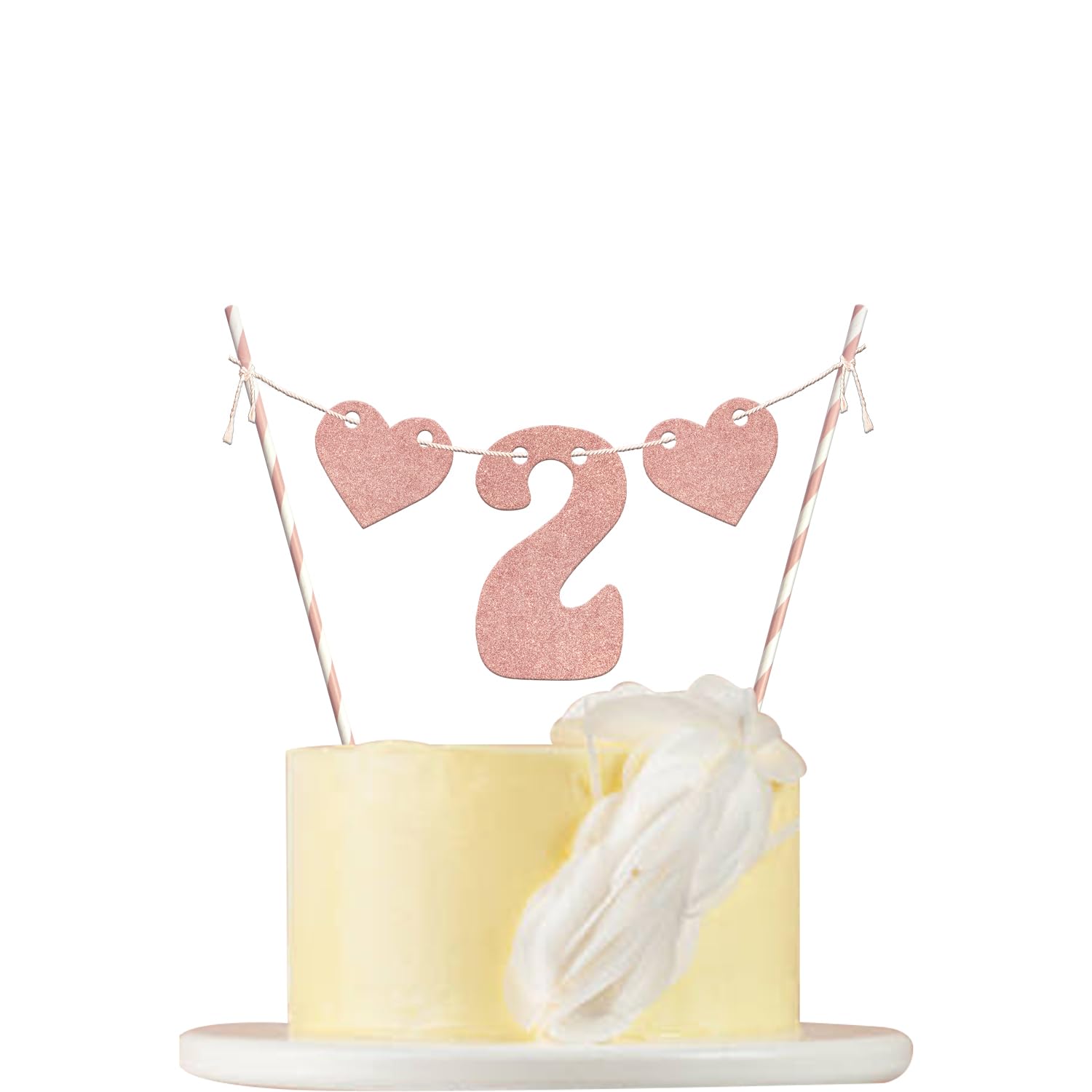 Snapklik.com : 2nd Birthday Cake Topper, Sweet Baby 2nd Birthday Party ...