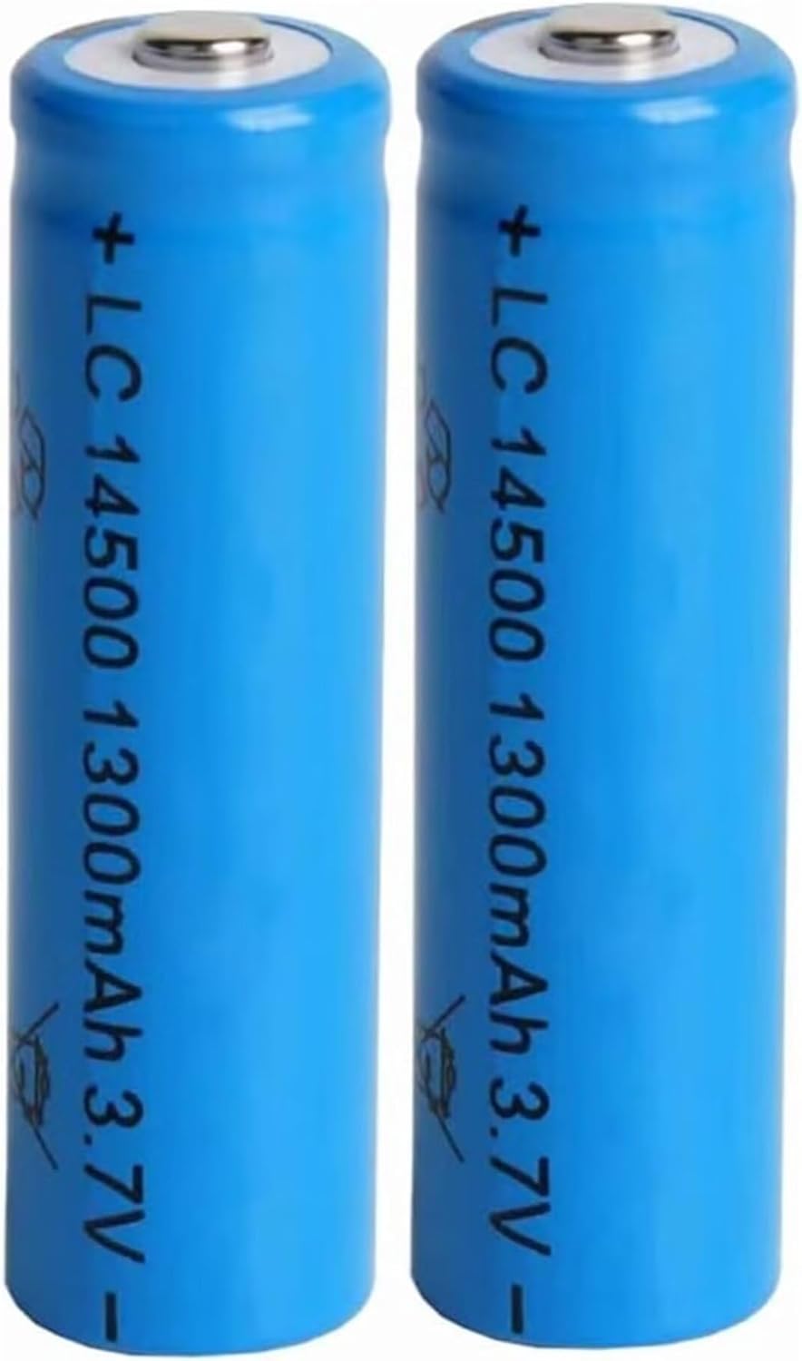 Amazon.com: 14500 3.7V Rechar 1300mAh Large Capacity Ion Rechar ...