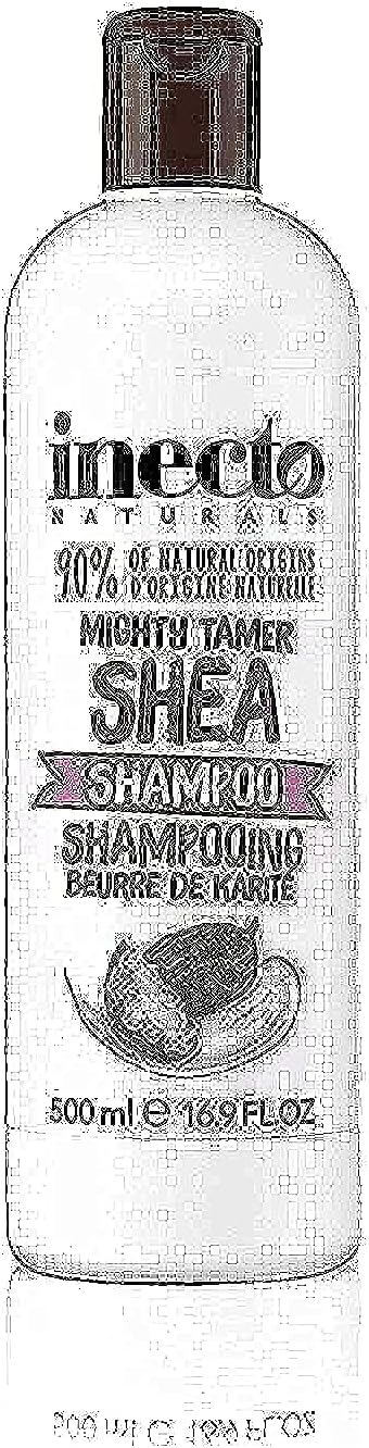 Inecto Naturals Mighty Tamer SHEA Shampoo 500ml,White : Amazon.co.uk ...