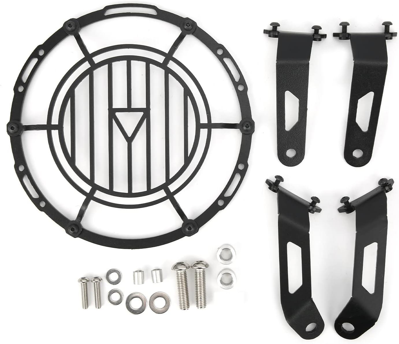 Kuuleyn Front Headlight Protector Motorcycle Headlamp Guard Front ...