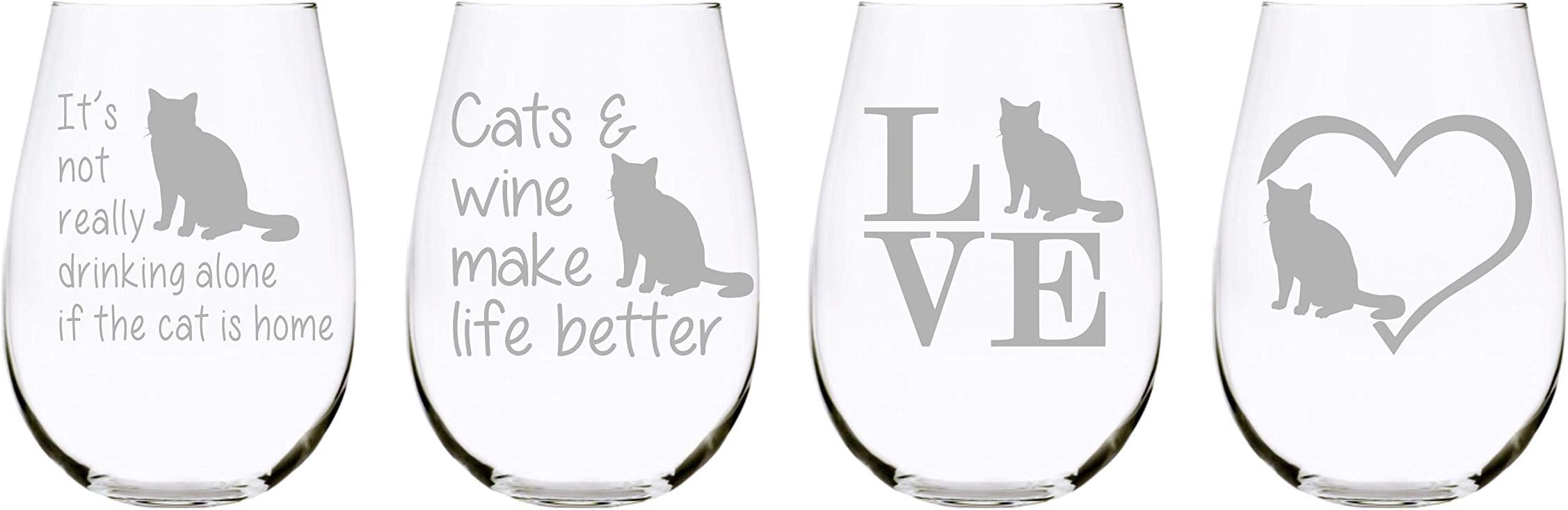Amazon.com | Uba Portion Control Wine Glasses - Built-in Measurements ...