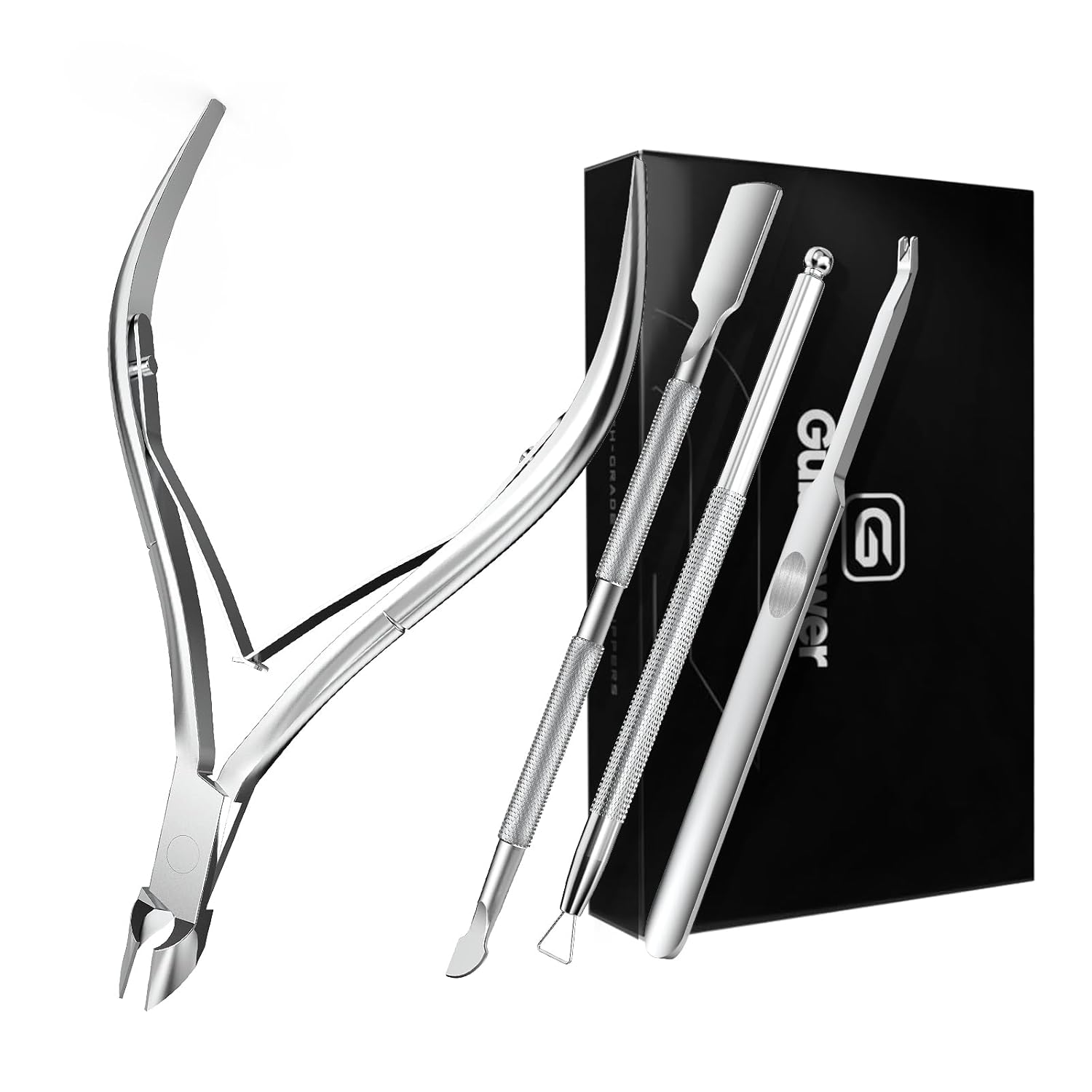 Amazon.com: Cuticle Trimmer with Cuticle Pusher and Cutter Cuticle ...