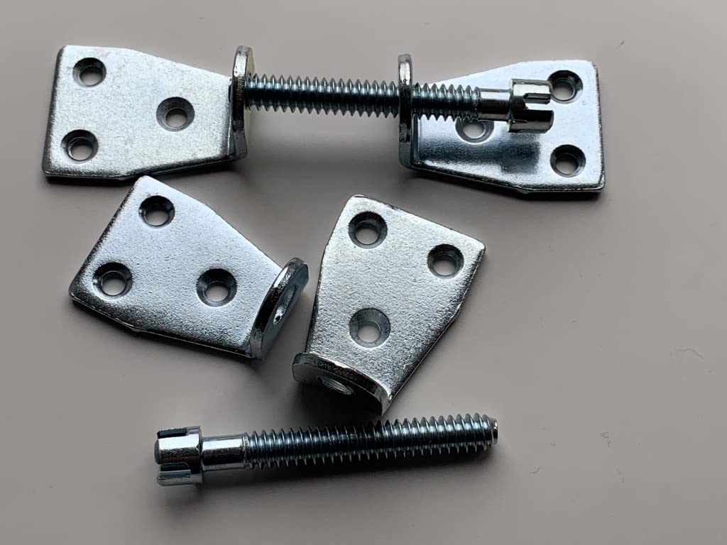 2 Easy Fit Worktop Connector Bolt with Brackets : Amazon.co.uk: DIY & Tools