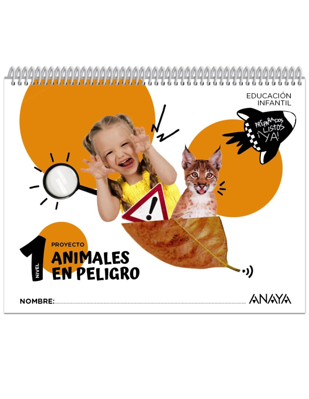 Animales en peligro. Nivel 1 (Preparados, listos... ¡ya!): Amazon.co.uk ...