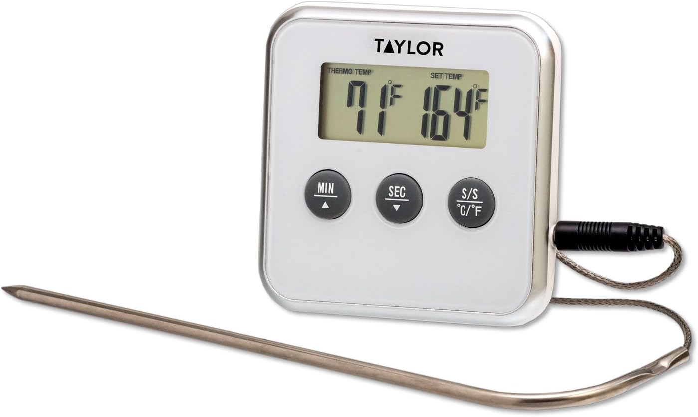 Amazon.com: Taylor Programmable Instant Read Wired Probe Digital Meat ...
