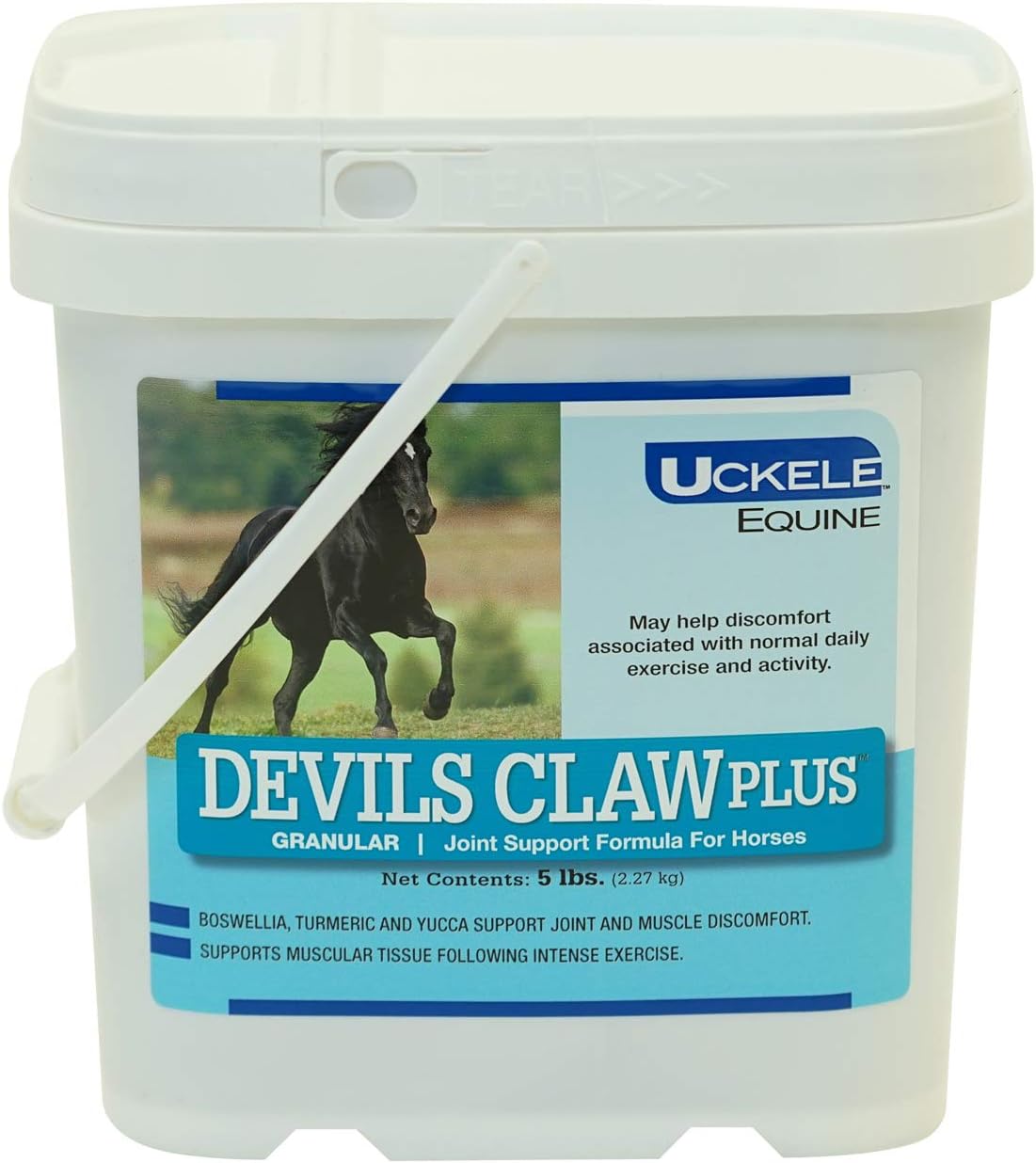 Uckele Devils Claw Plus Suplemento en polvo para caballo Suplemento ...