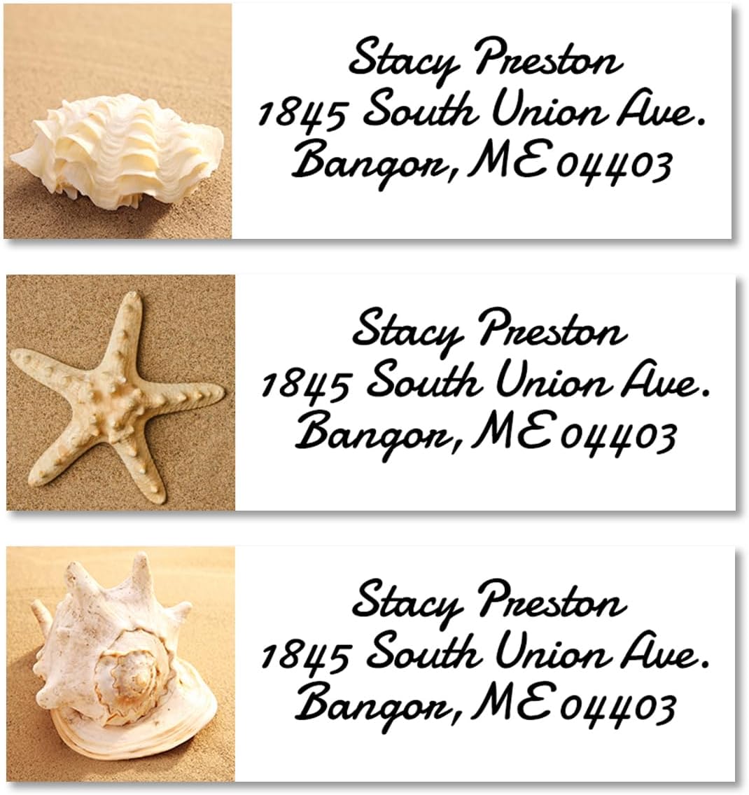 Amazon.com : Teryiaco Personalized Return Address Labels - 11 Designs ...