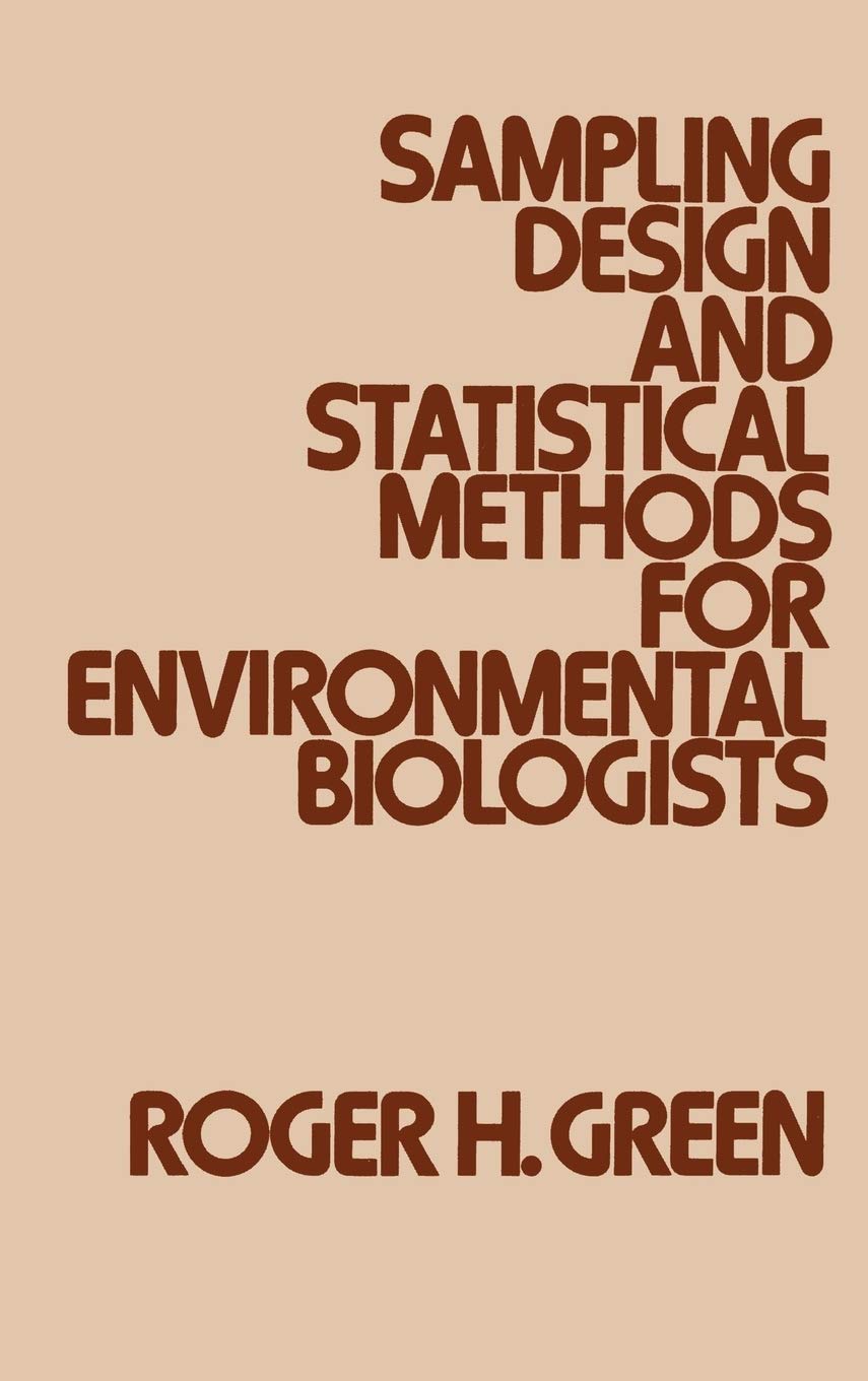 Amazon.com: Sampling Design and Statistical Methods for Environmental ...