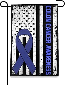 Amazon.com : Colon Cancer Awareness Flag, Double Sided Premium Garden ...