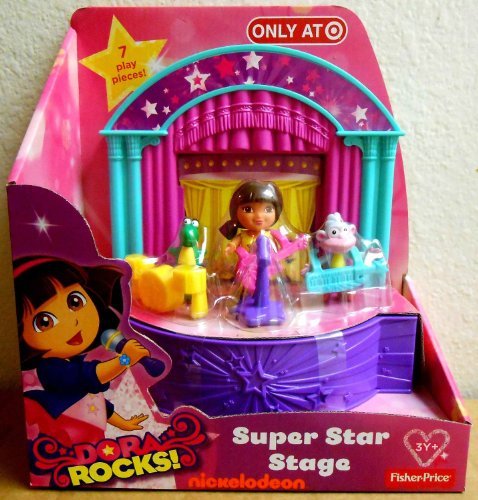 Fisher Price Dora The Explorer Dora Rocks Super Star Stage | Desertcart ...