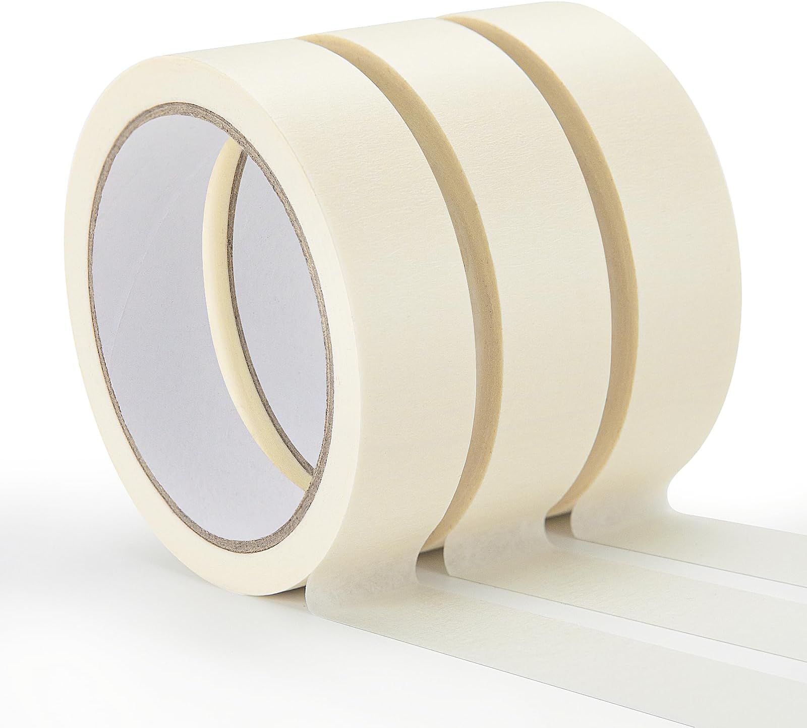 OWLKELA 3Pcs White Masking Tape, Painters Tape, Writable Paper Tape ...