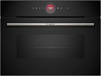 Bosch Series 8 CMG7241B1B, Built-in Compact Microwave Oven with Hotair ...