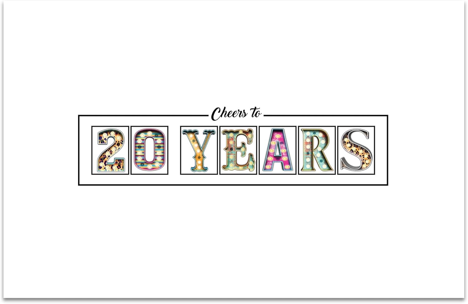 Amazon.com: L&O Goods 20th Birthday, Anniversary and Graduation ...