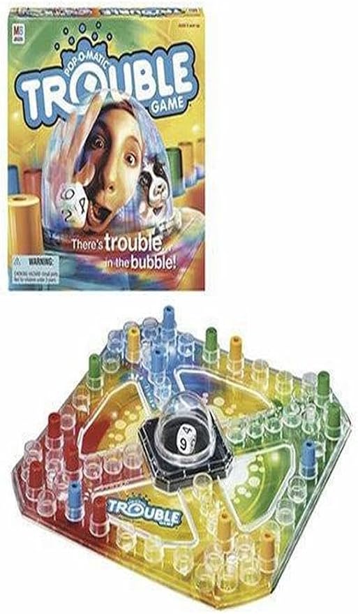 Hasbro Trouble Game (Amazon Exclusive) : Amazon.co.uk: Toys & Games