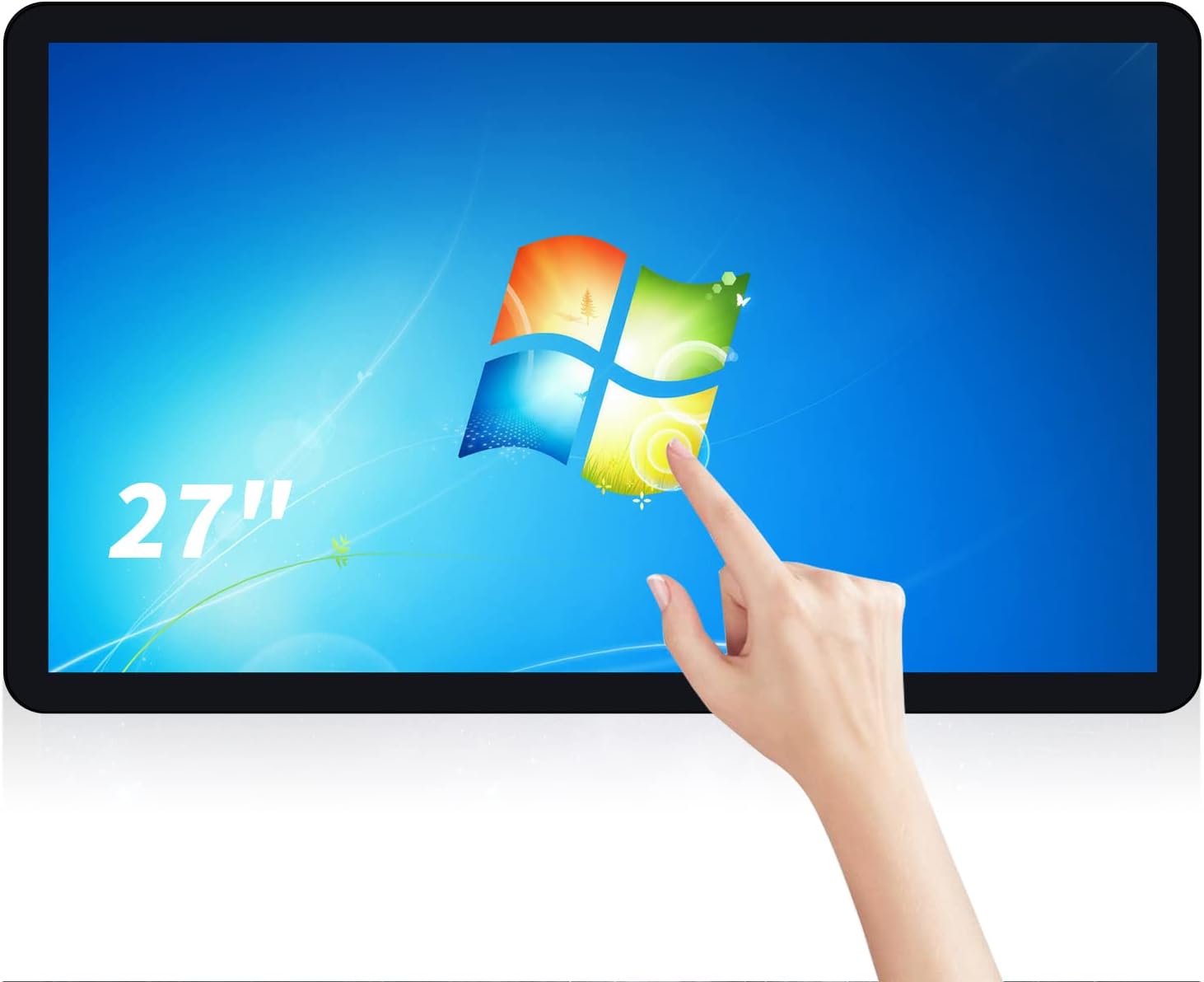 Amazon.com: ViewSonic TD2760 27 Inch 1080p 10-Point Multi Touch Screen ...