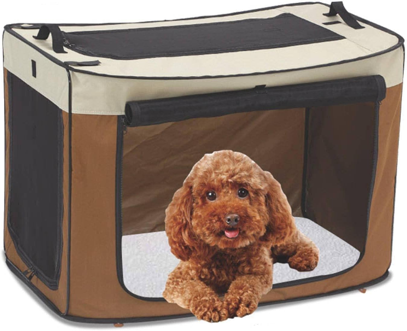 Amazon.com : NC Waterproof Pet Crate, Pet Bag, Travel Foldable Portable ...