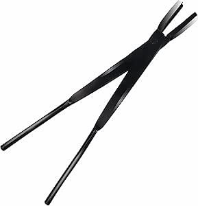 Amazon.com: Simond Store 16" Round Jaw Blacksmith Tongs - Forging Tools ...