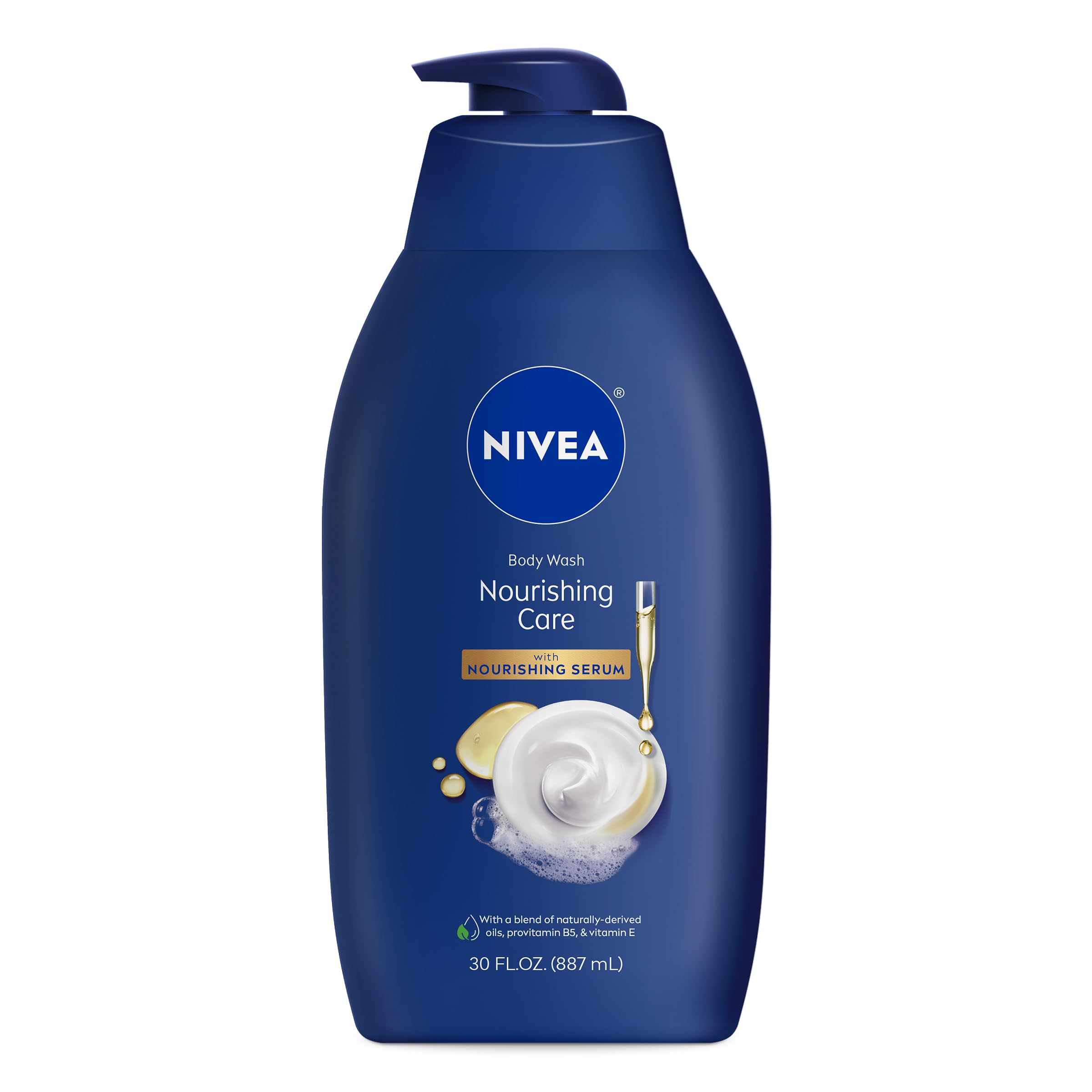 Amazon.com: NIVEA Nourishing Care Body Wash with Nourishing Serum, 30 ...