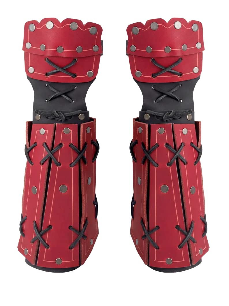 Amazon.com: Leather Samurai Armor | Medieval Viking Cosplay Armor ...