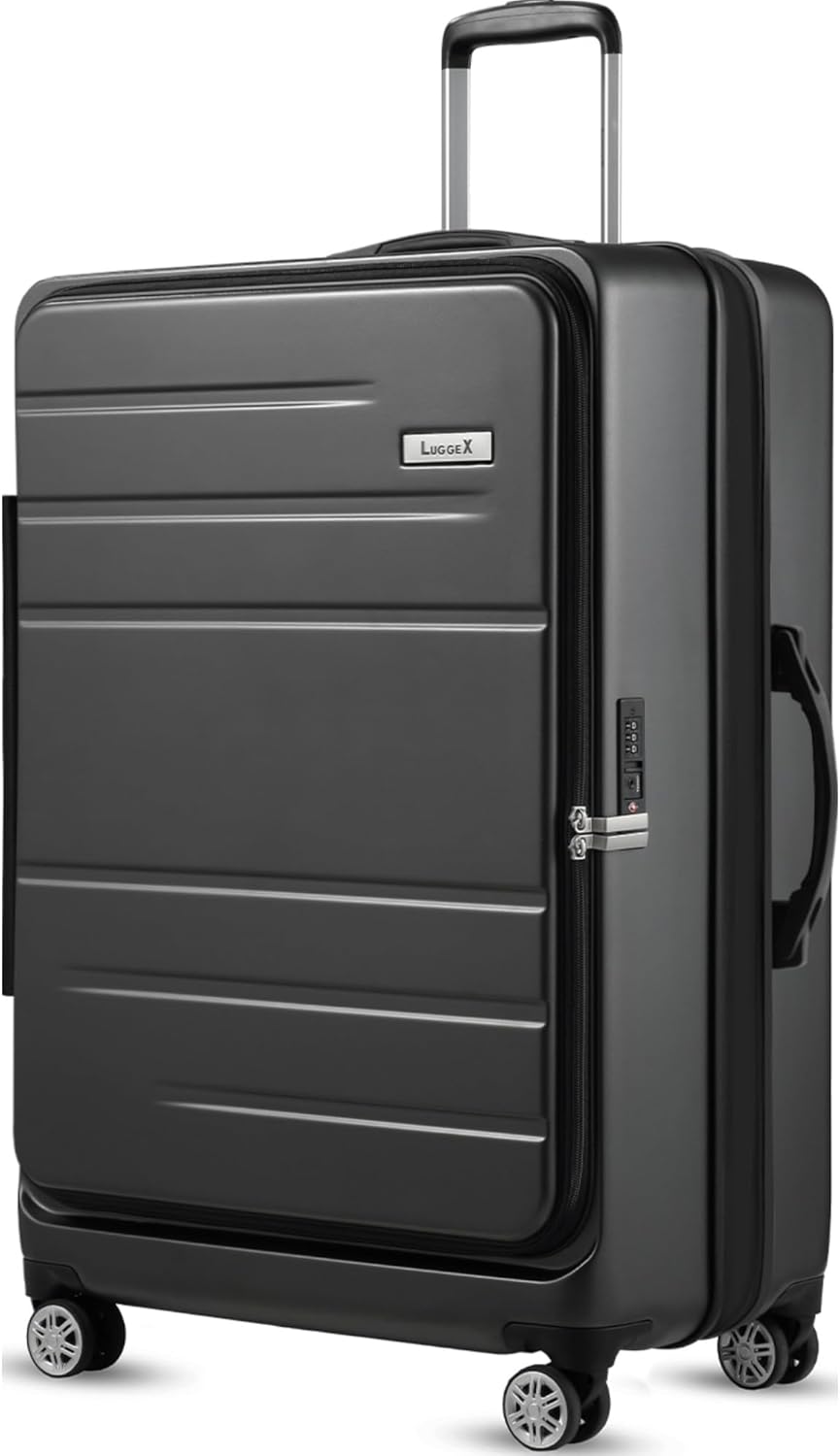 Amazon.com | LUGGEX 30 Inch Luggage with Spinner Wheels, Expandable ...