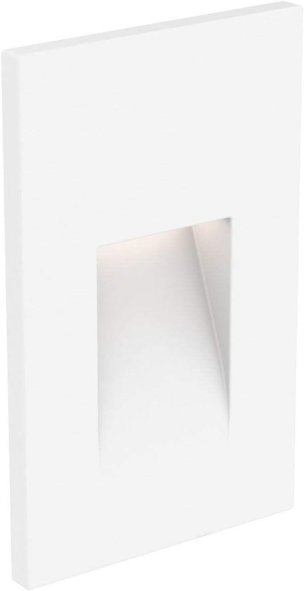 DALS Lighting LEDSTEP002D-WH 3" Recessed Vertical Indoor/Outdoor LED ...