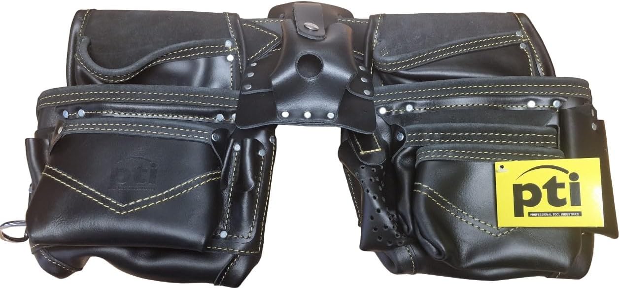 Rolson 68885 Double Oil Tan Tool Belt : Amazon.co.uk: DIY & Tools