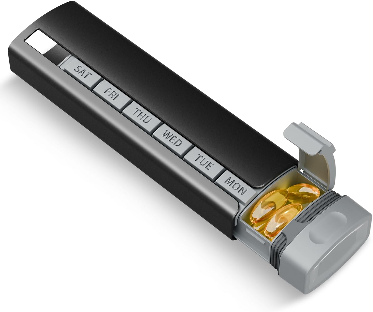 Amazon.com: HEIYING Pill Organizer with Aluminum Shell for One Week ...