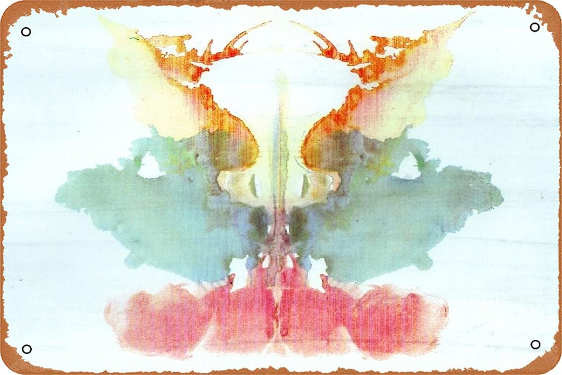 Amazon.com: Wall Decor Sign - Ink BLOT. Psychology. Inkblot Test, Ninth ...