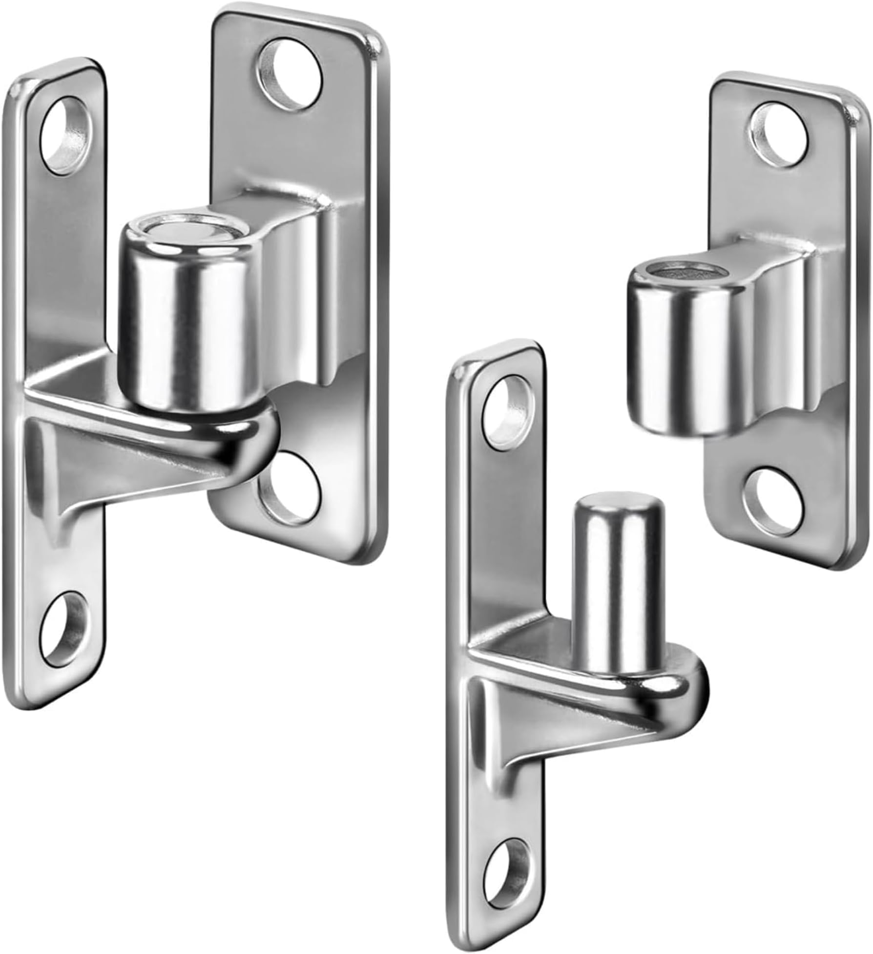 Amazon.com: Magamuz 4Pack Heavy Duty Gate Hinges, 304 Stainless Steel ...