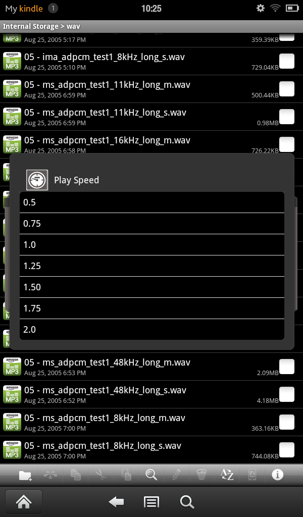 Picus Wav Player Trial - App on Amazon Appstore