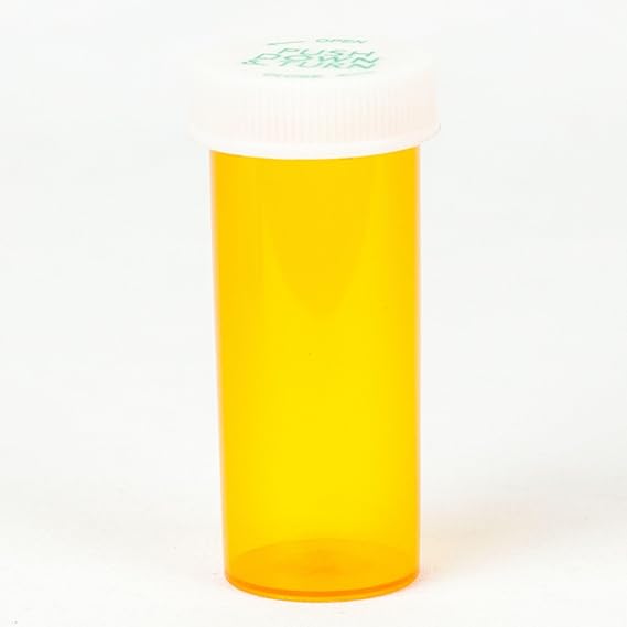 Amazon.com: Five Star Supplies Plastic Pill Bottles - 100% Child ...
