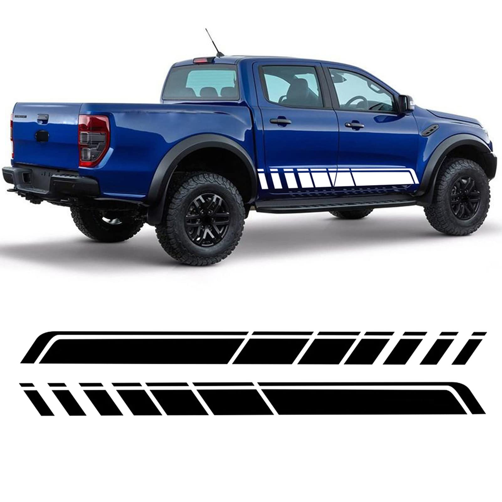 Car Side Skirt Stickers Stripe Decal Decals For Ford F150 | Desertcart GB