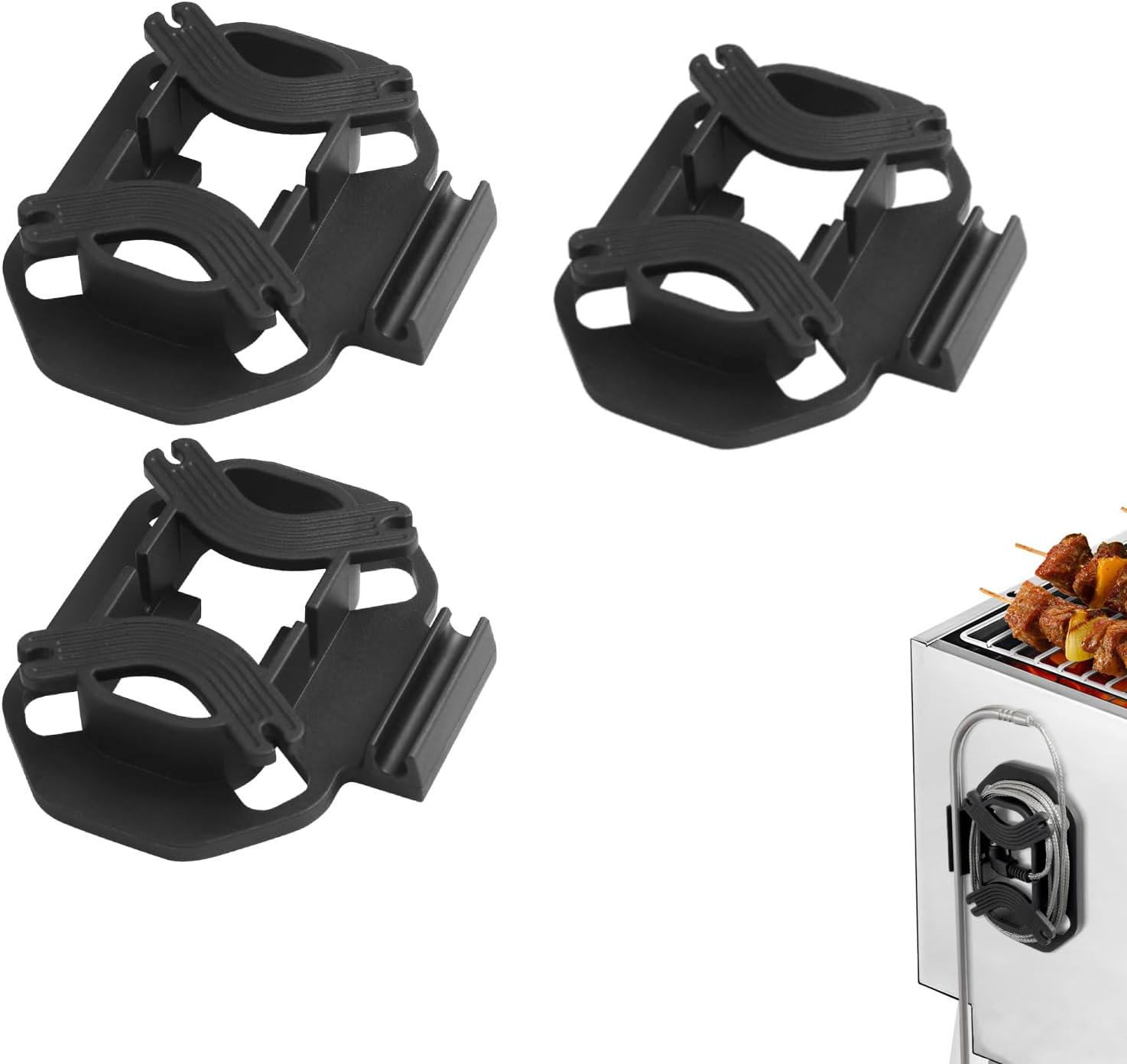 Amazon.com : SIUDANGKA Magnetic Meat Probe Organizer, 3 Pack Upgraded ...