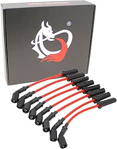 Amazon.com: AIP Electronics Dragon Fire Race Series High Performance Ignition Spark Plug Wire ...
