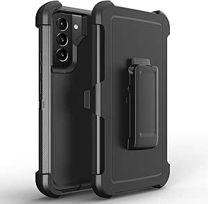 Anloes Defender Case for Samsung Galaxy S23 5G, Heavy Duty Shockproof Dustproof 3 in 1 Rugged ...