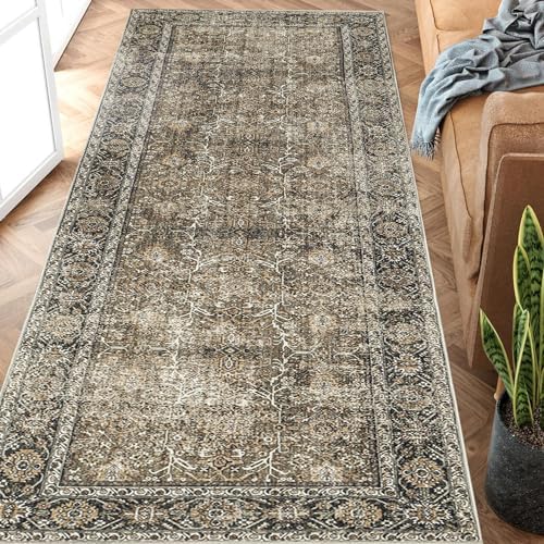Amazon.com: FairOnly 2x6 Area Rug Border Washable Runners for Hallways ...