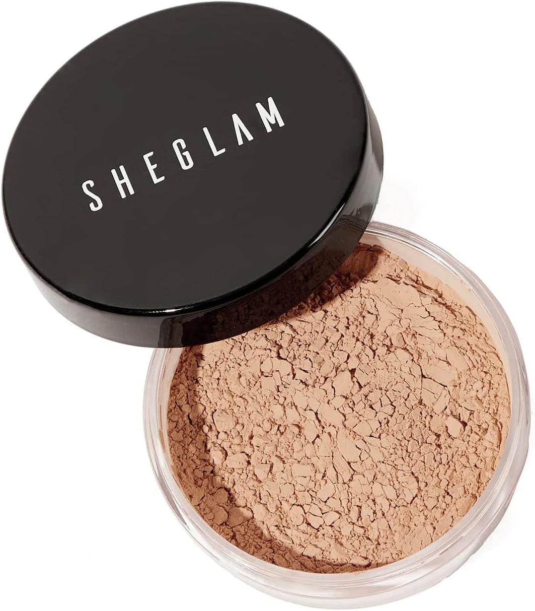 SHEGLAM Baked Glow Setting Powder Oil Control Loose Face Powder ...