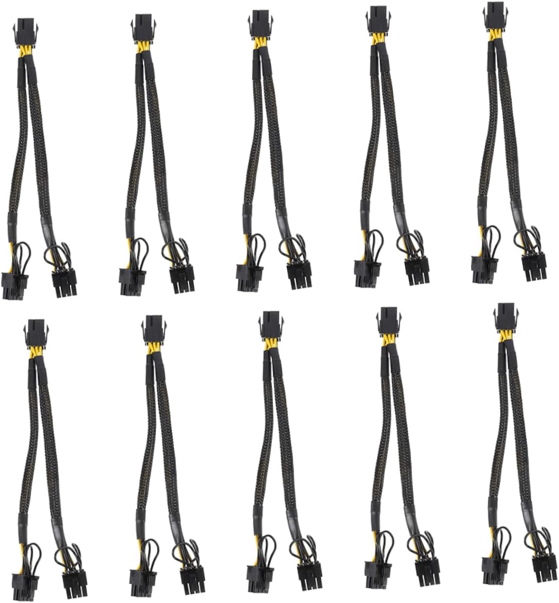 Amazon.com: 10 Pcs Graphics Card Cable Extension Power Cord Express ...